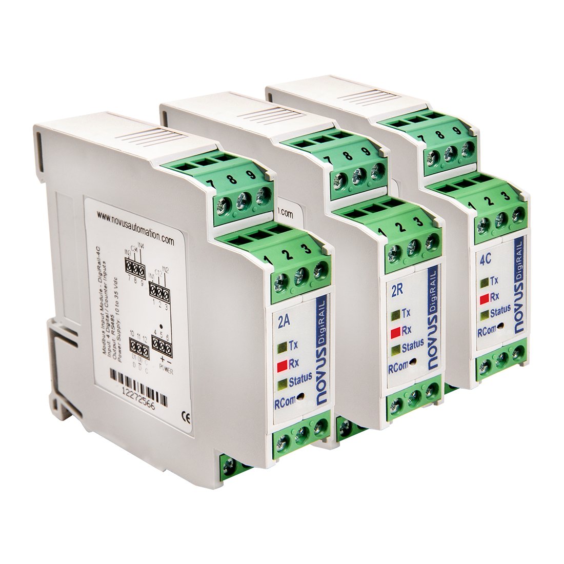 DigiRail Input/Output Modules With Modbus RS485, 06/21/2023