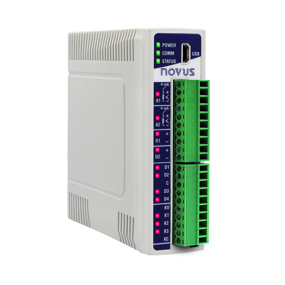 DigiRail Connect - Input/Output Modules with Ethernet and RS485 Connec