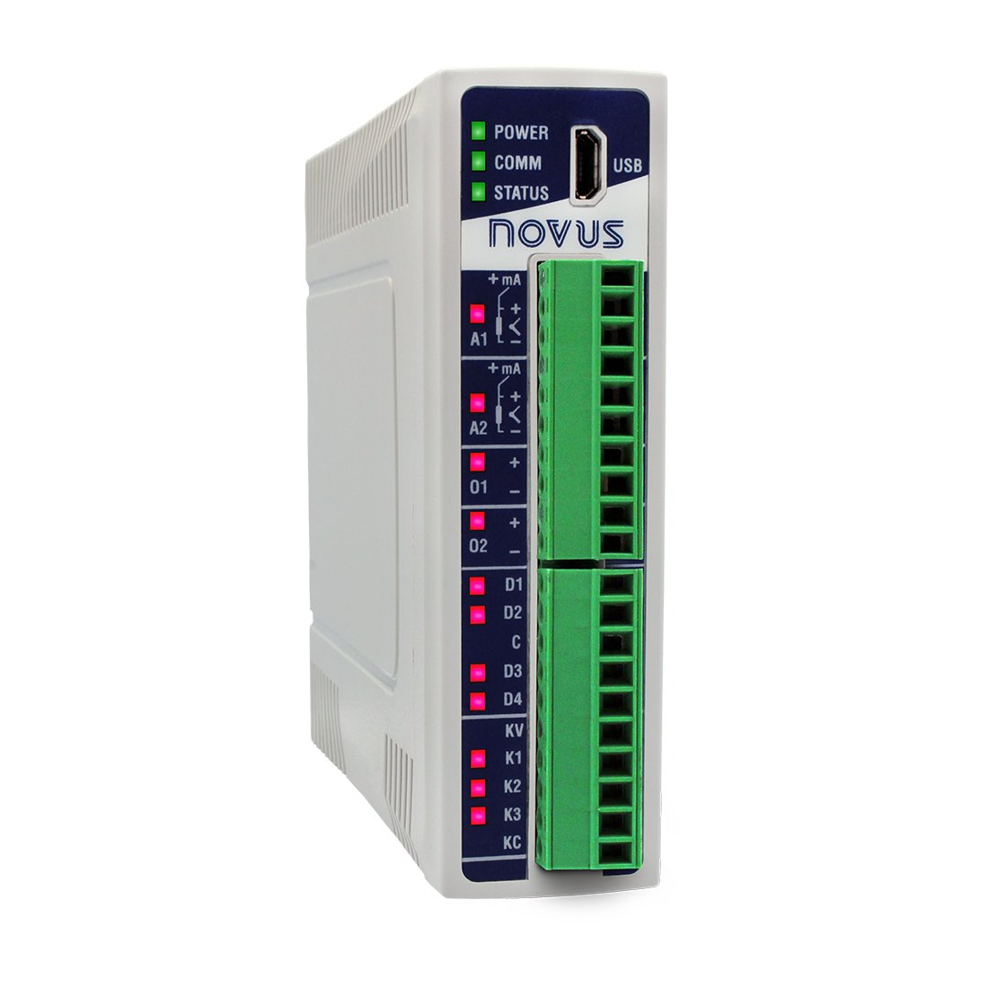 DigiRail Connect - Input/Output Modules with Ethernet and RS485 Connec