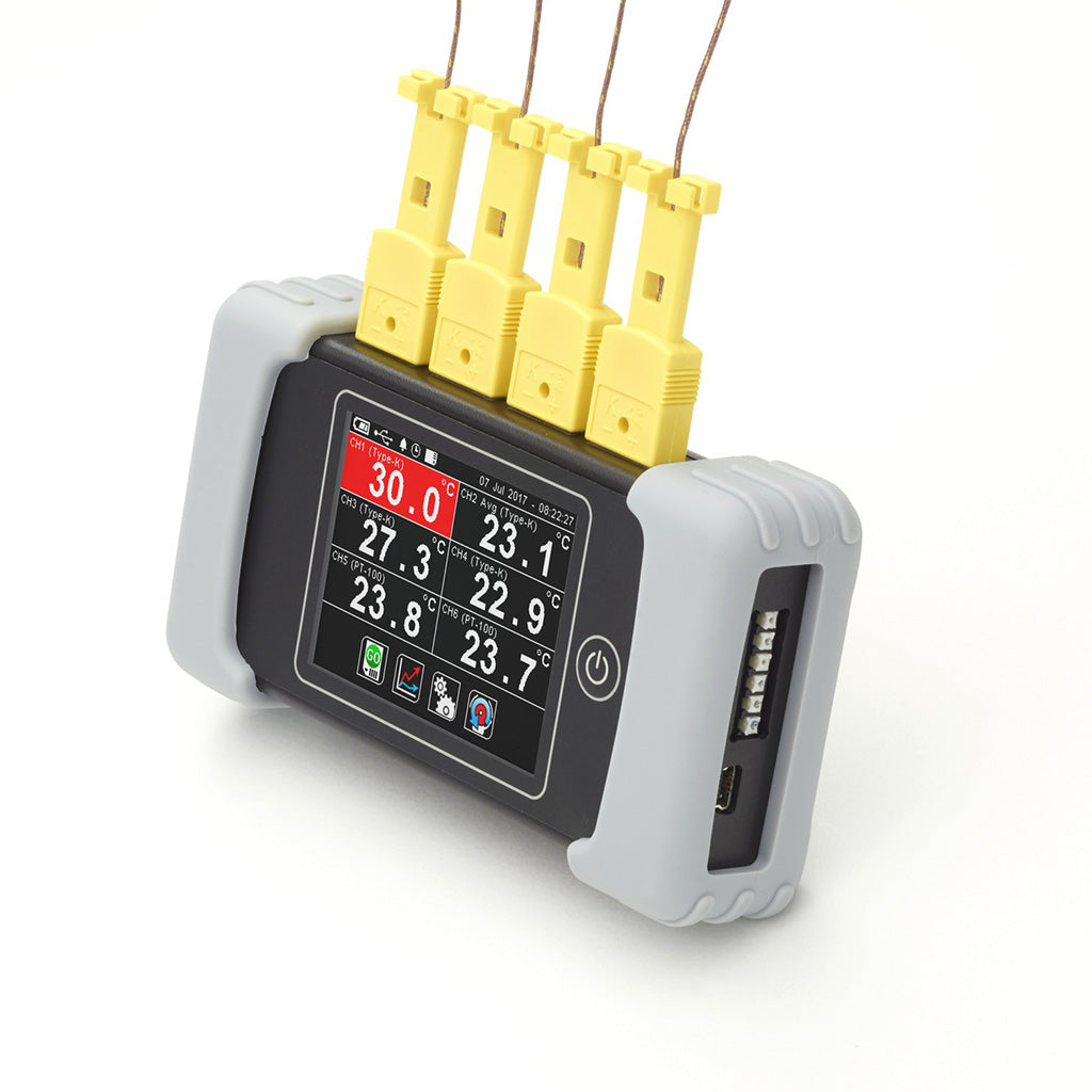 6 Channel Temperature Dataloggers Excelog-6